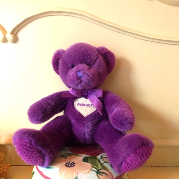 Toys | Russ Purple Teddy Bear Os | Poshmark